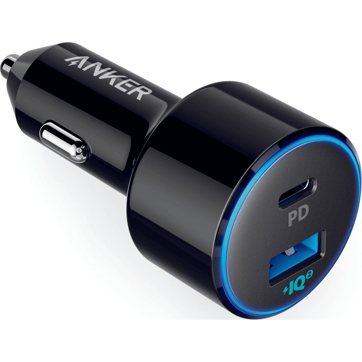 USB-C Car Charger Anker 75W With Built-in Retractable Cable - Fast ...